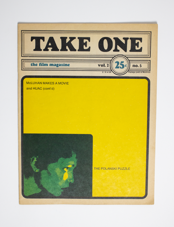 Take One Vol. 2 no. 5 - Metrograph