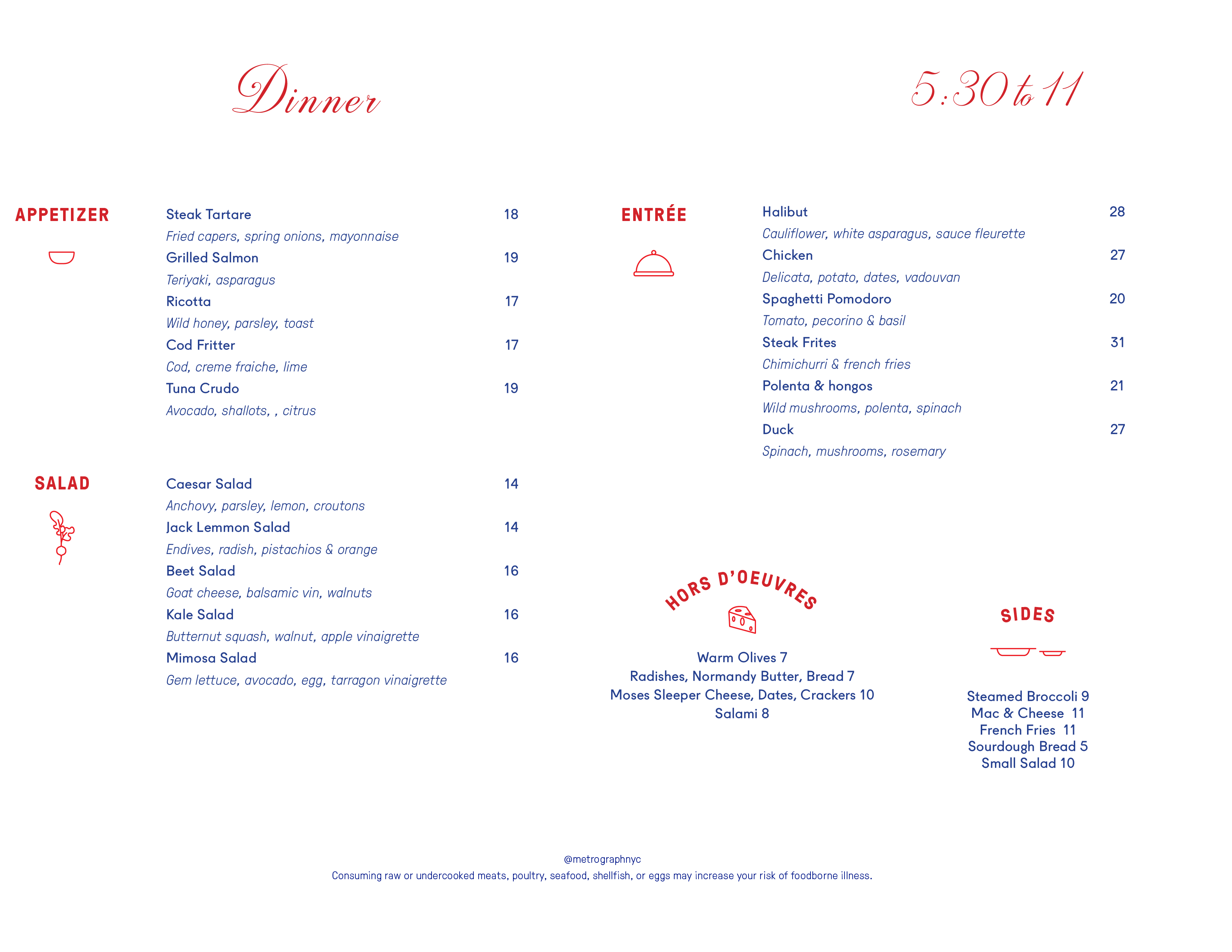 Commissary Restaurant - Metrograph